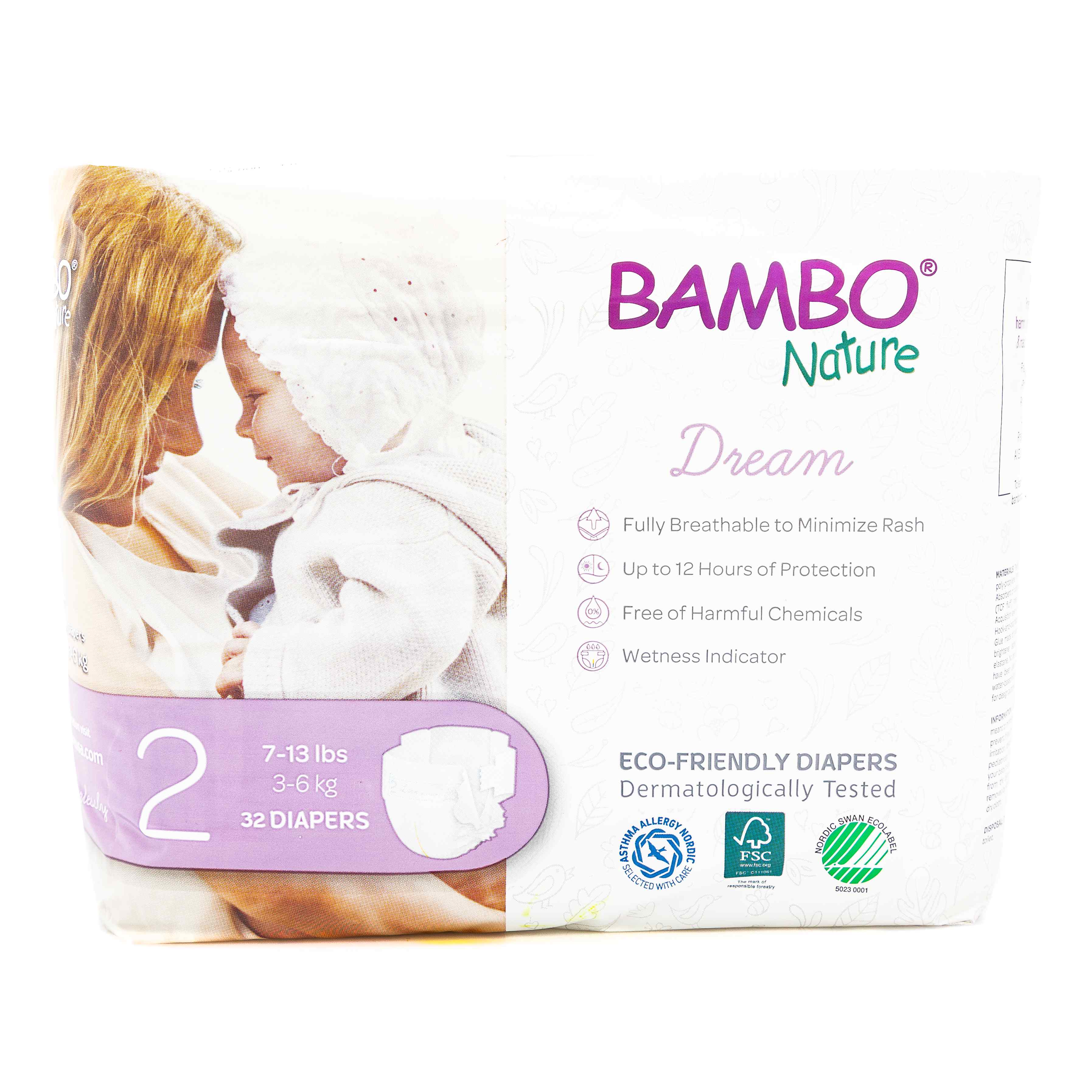 Organic Dream Mini Diaper 2 3-6Kg - Lets Organic