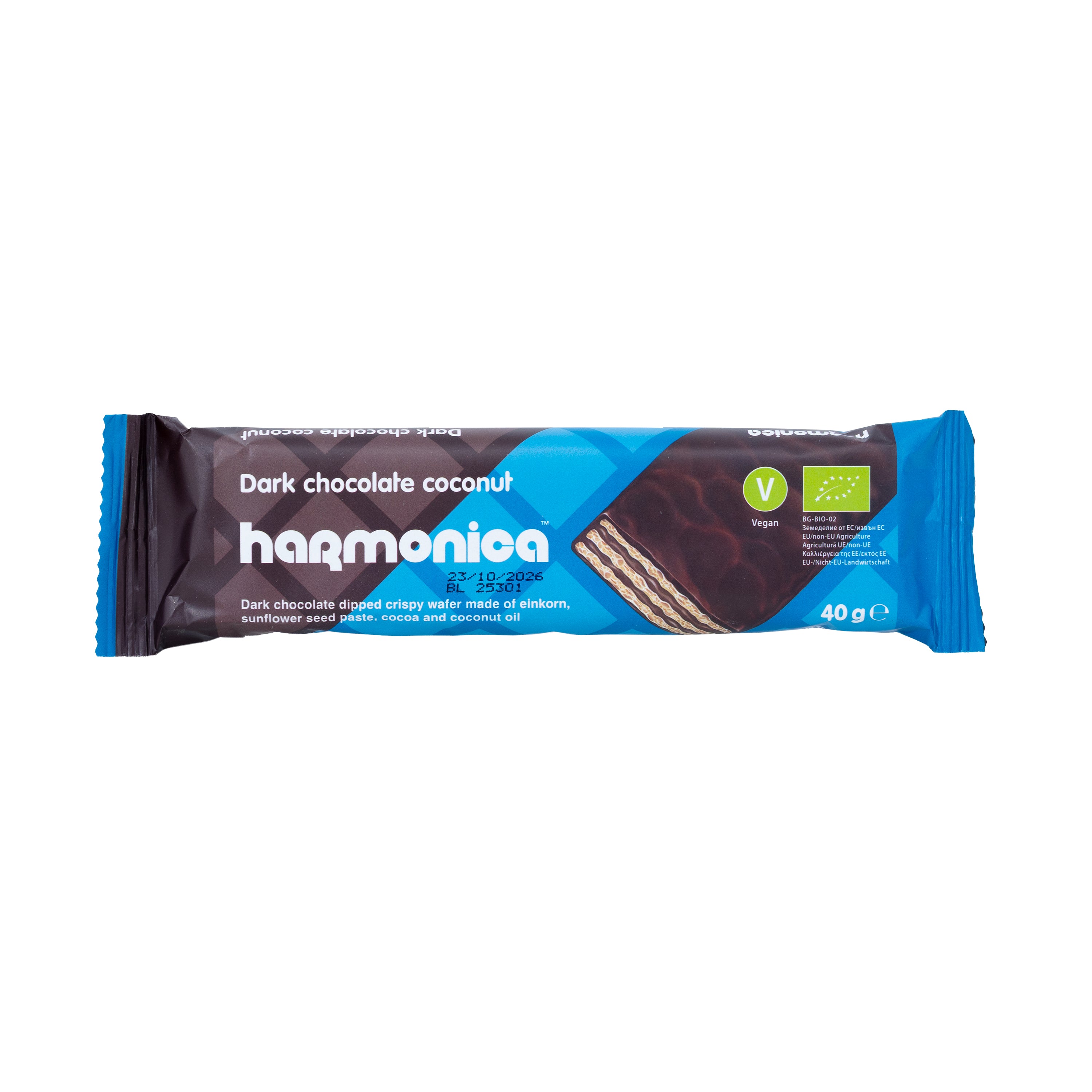 Organic Probiotic Coconut Wafer 45g – Lets Organic
