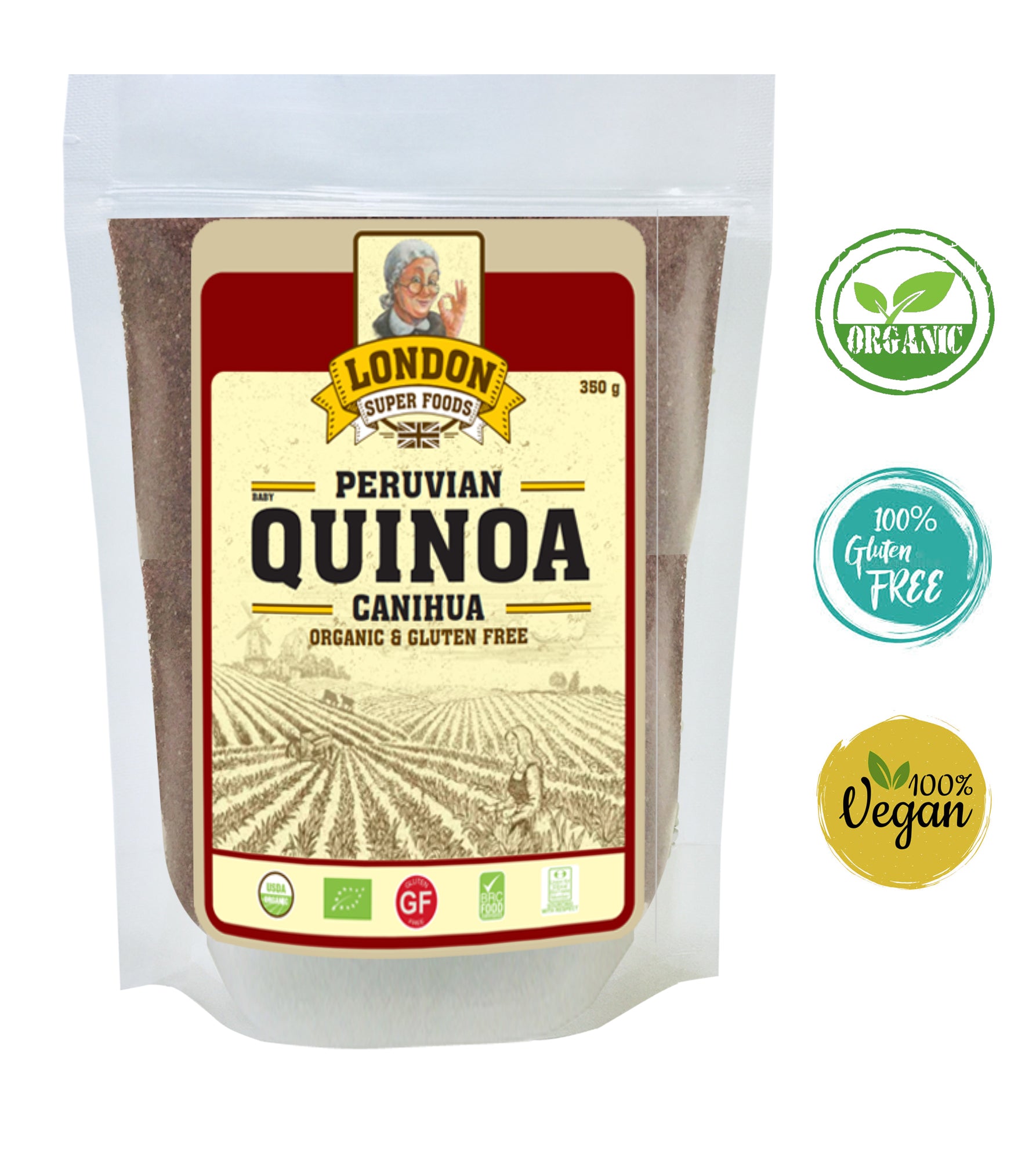 Organic Peruvian Baby Quinoa 350g - Gluten free – Lets Organic