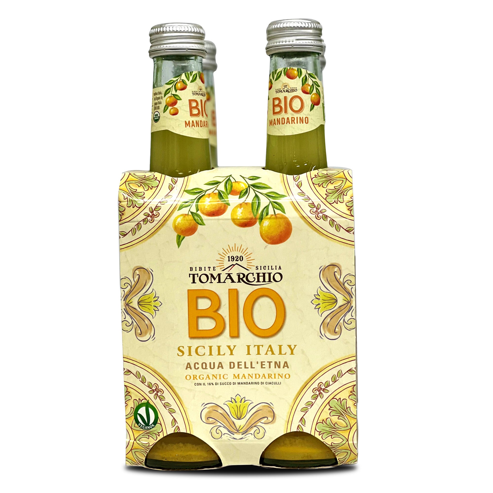 Organic Tangerine Drink (275ml x 4) – Lets Organic