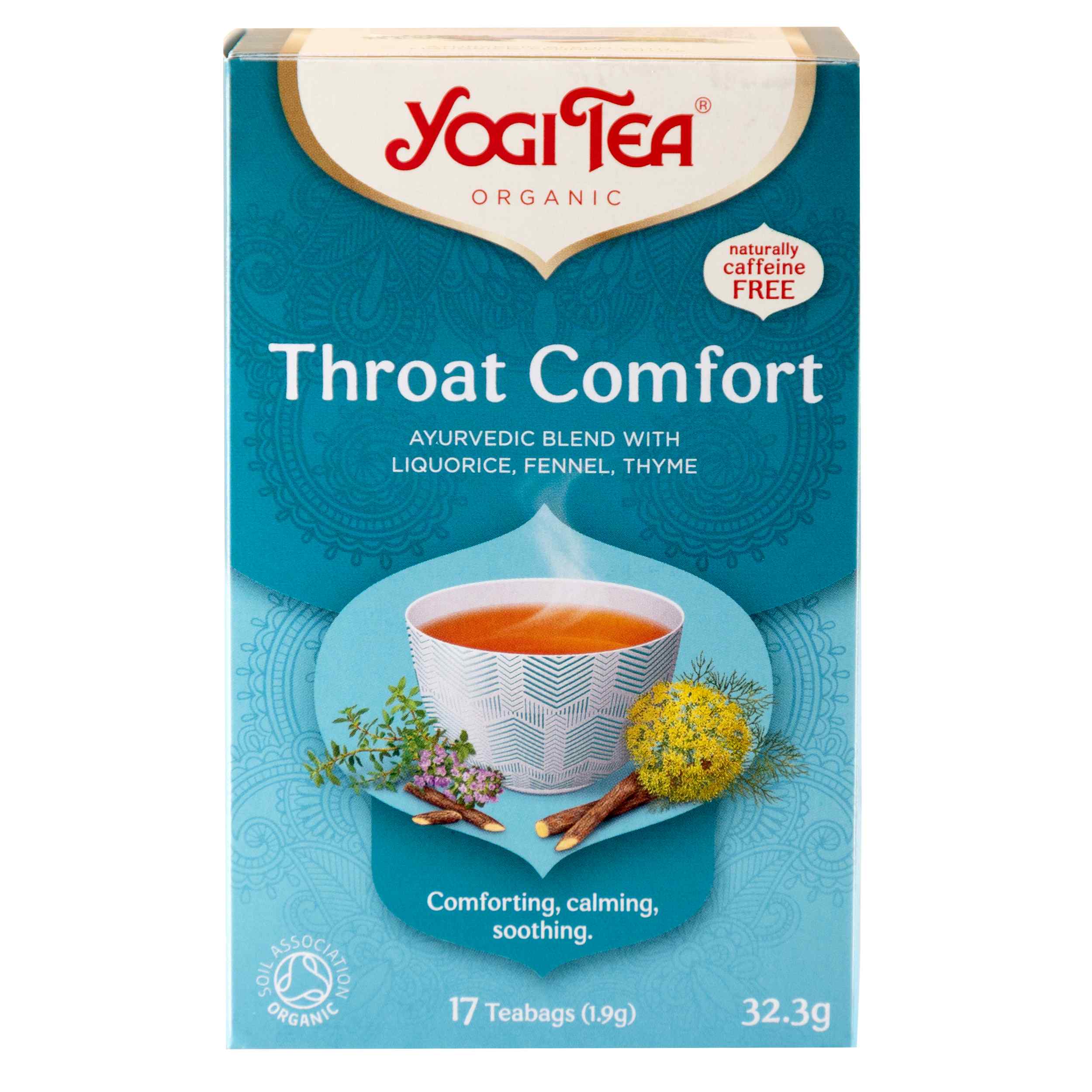 Organic Throat Comfort Tea 35g – Lets Organic