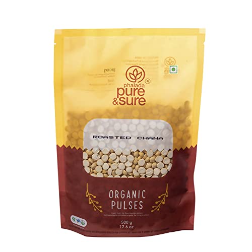 Organic Roasted Channa 500g – Lets Organic