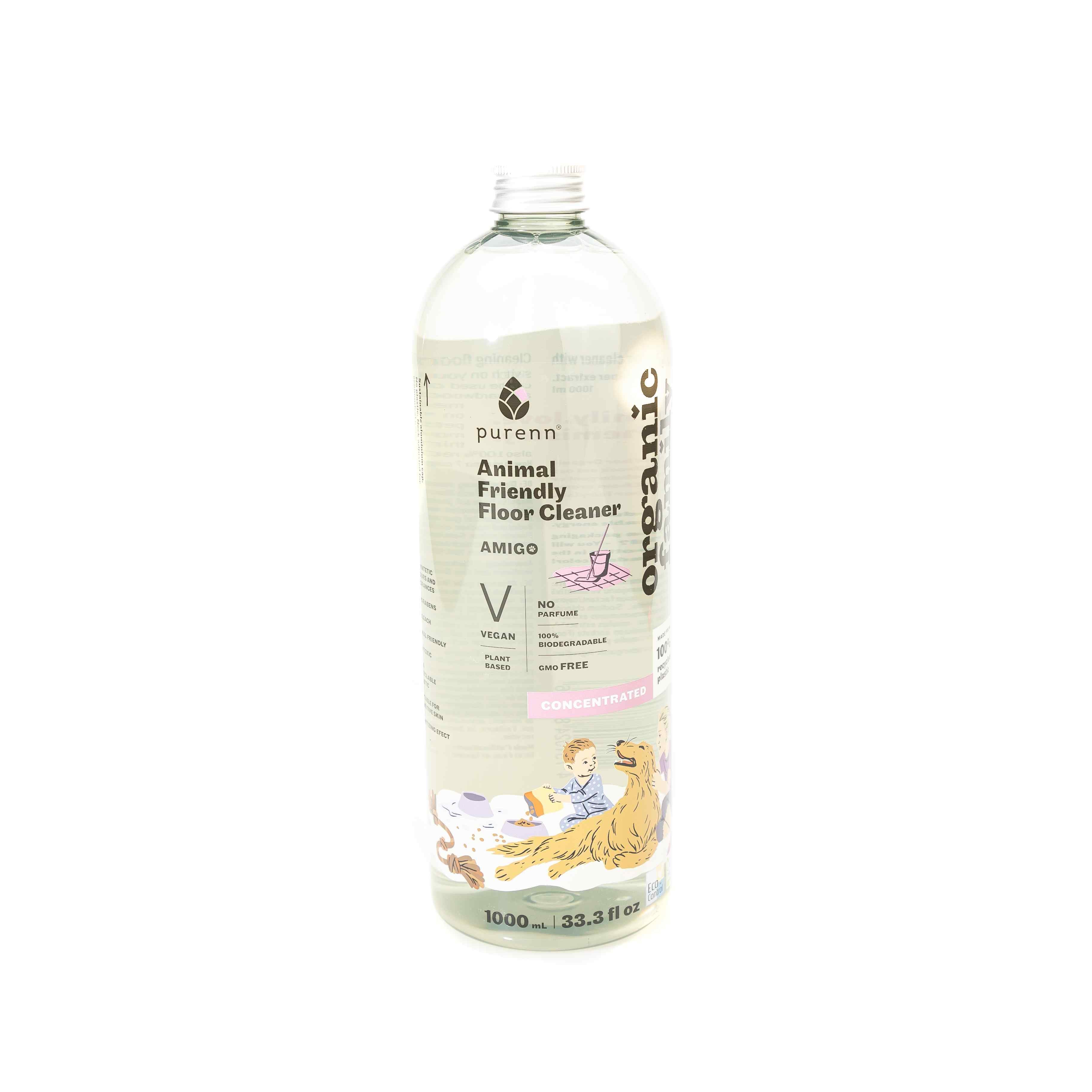 Purenn Organic Animal Friendly Floor Cleaner 1L – Lets Organic