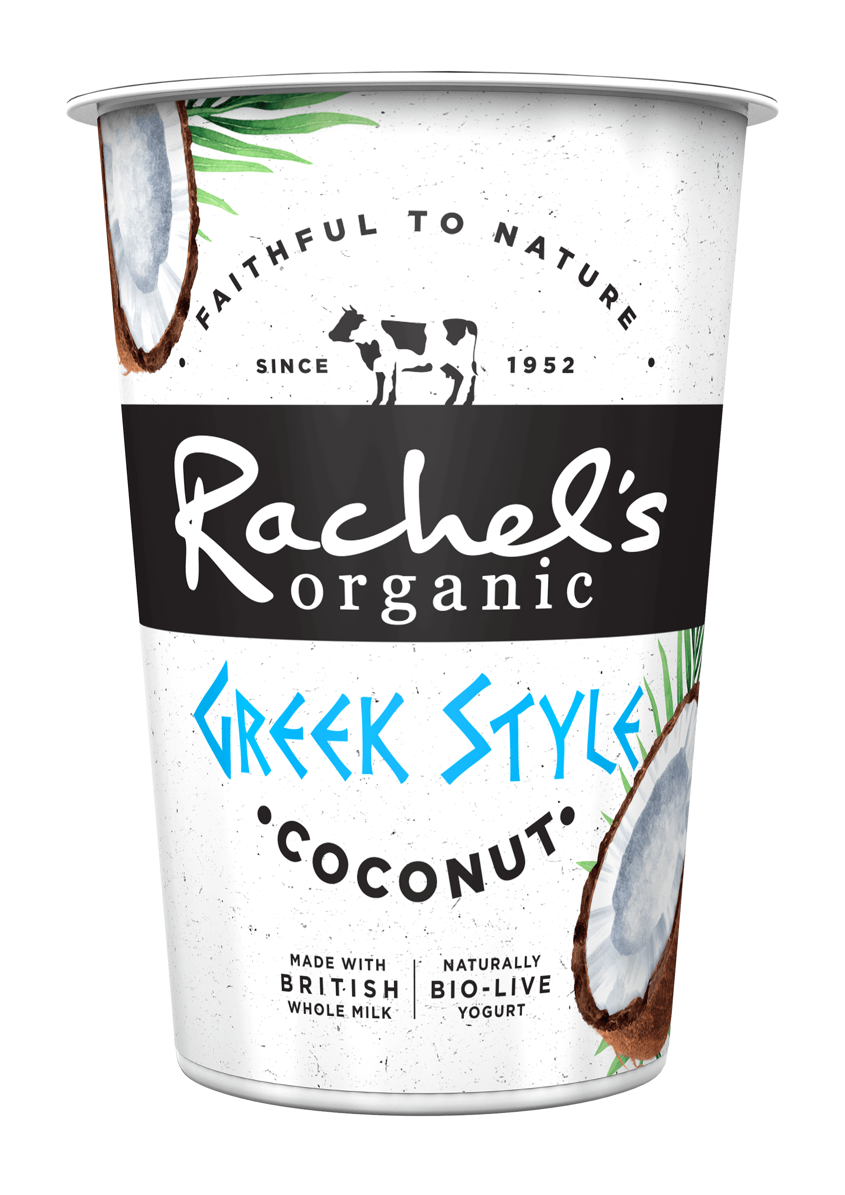 Organic Greek Style Yoghurt With Coconut 450g – Lets Organic