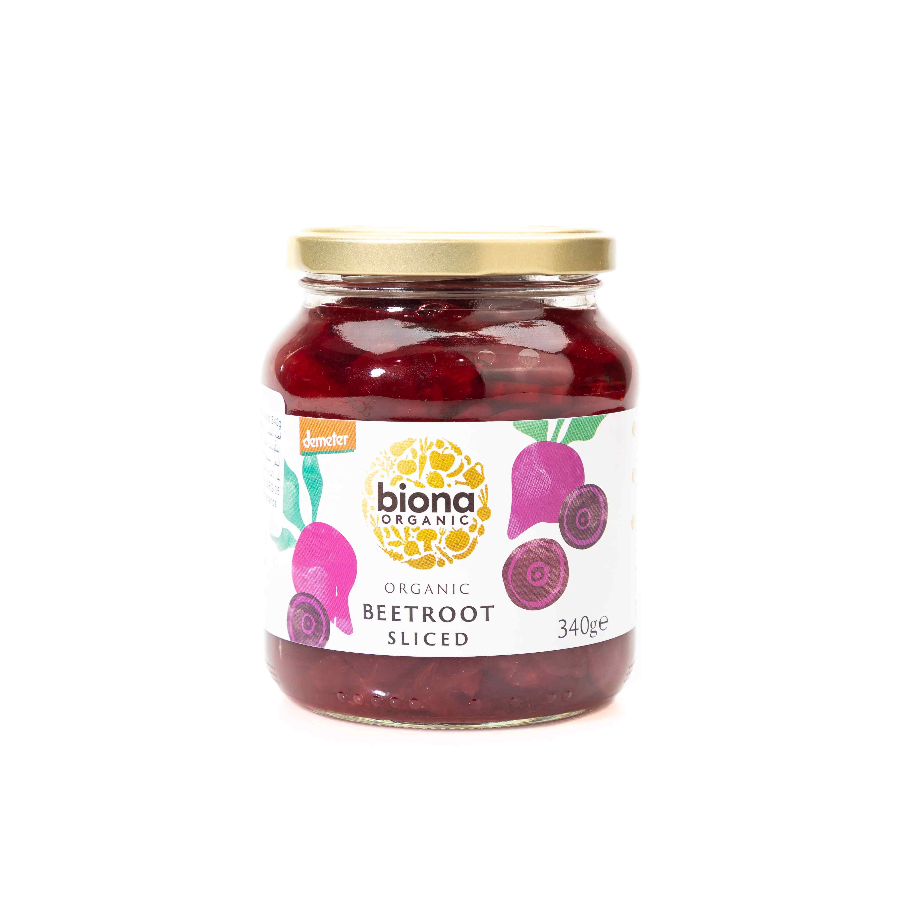 Organic Beetroot Slices 340g – Lets Organic