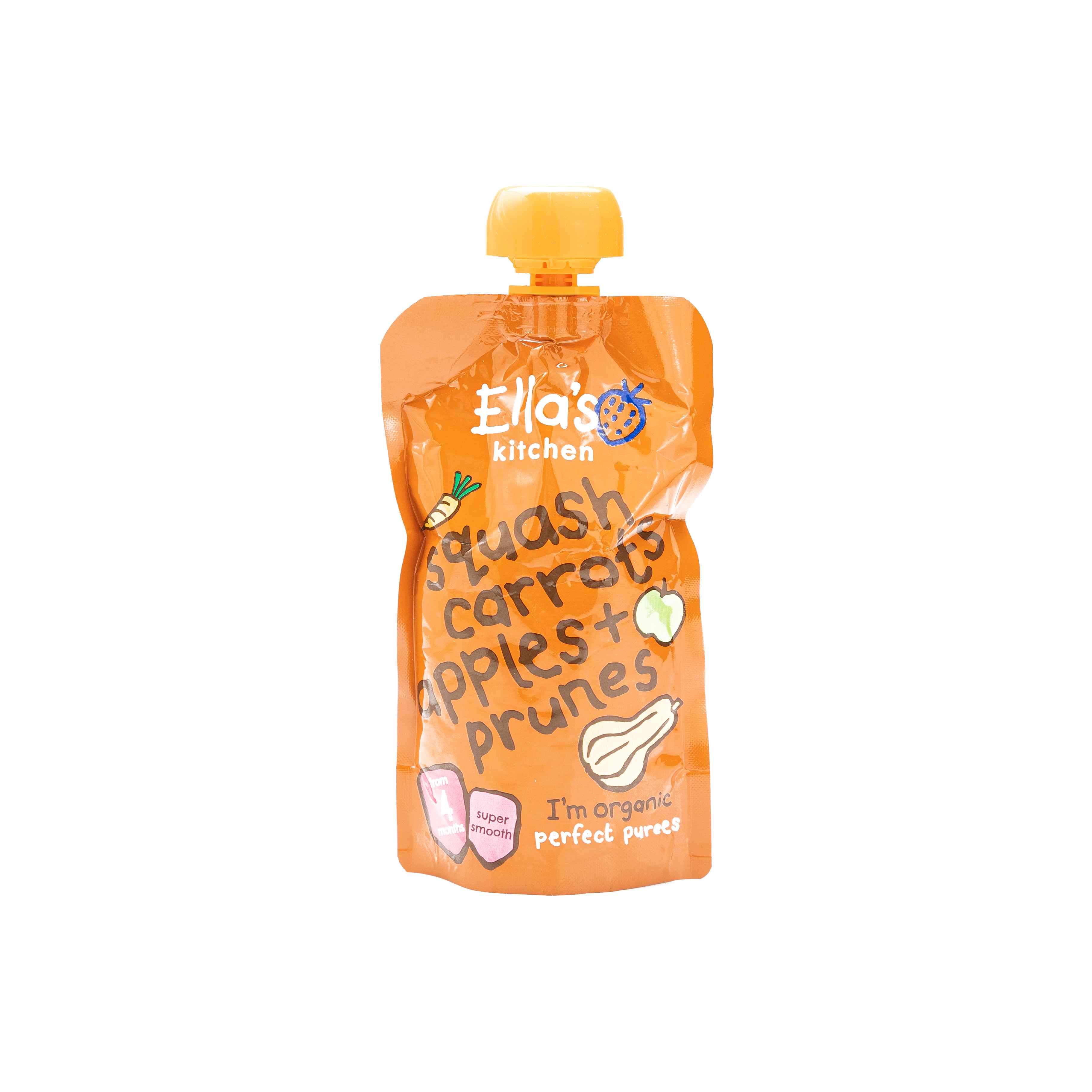 Butternut Carrot Apple Prune 120g - Lets Organic