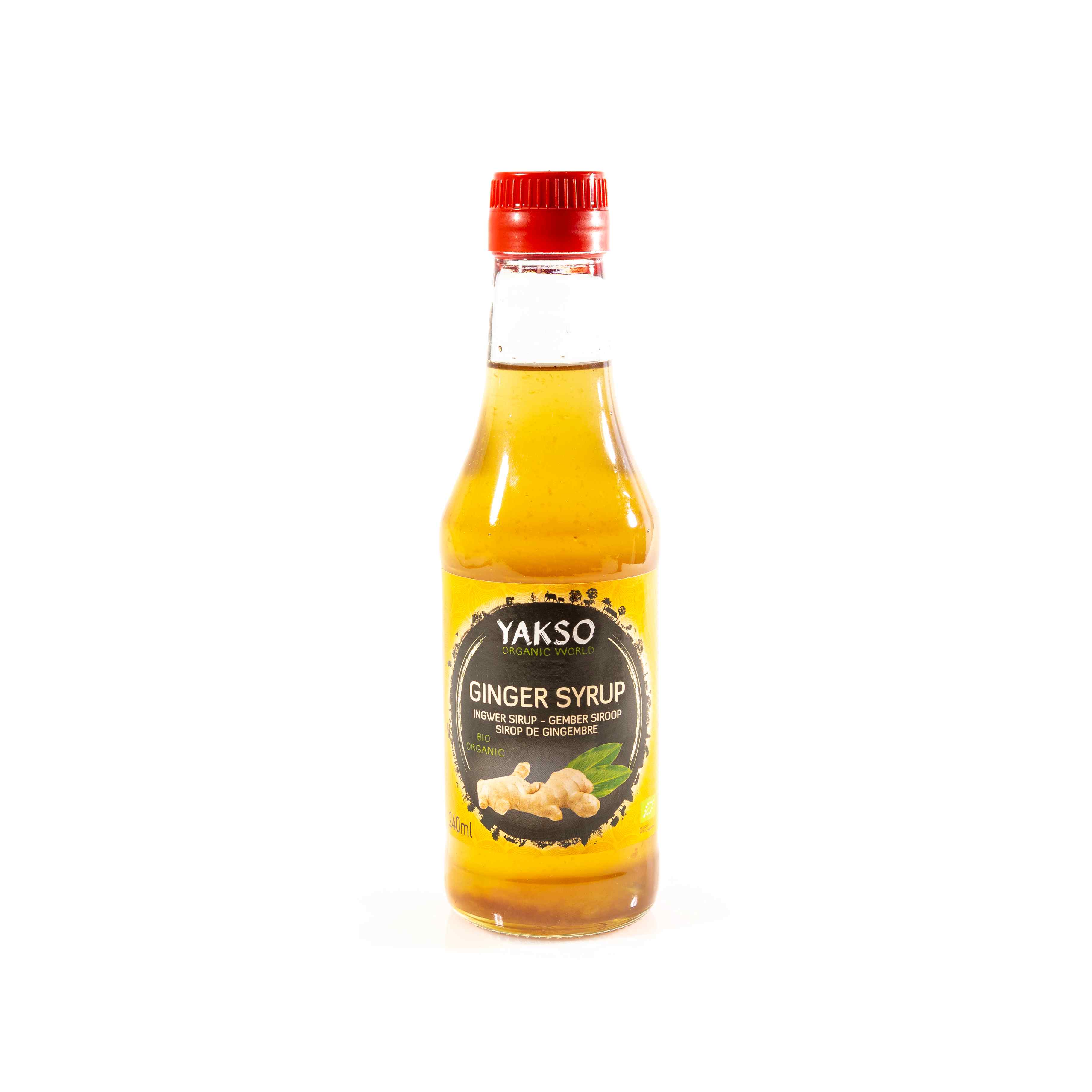 Organic Ginger Syrup 240ml – Lets Organic