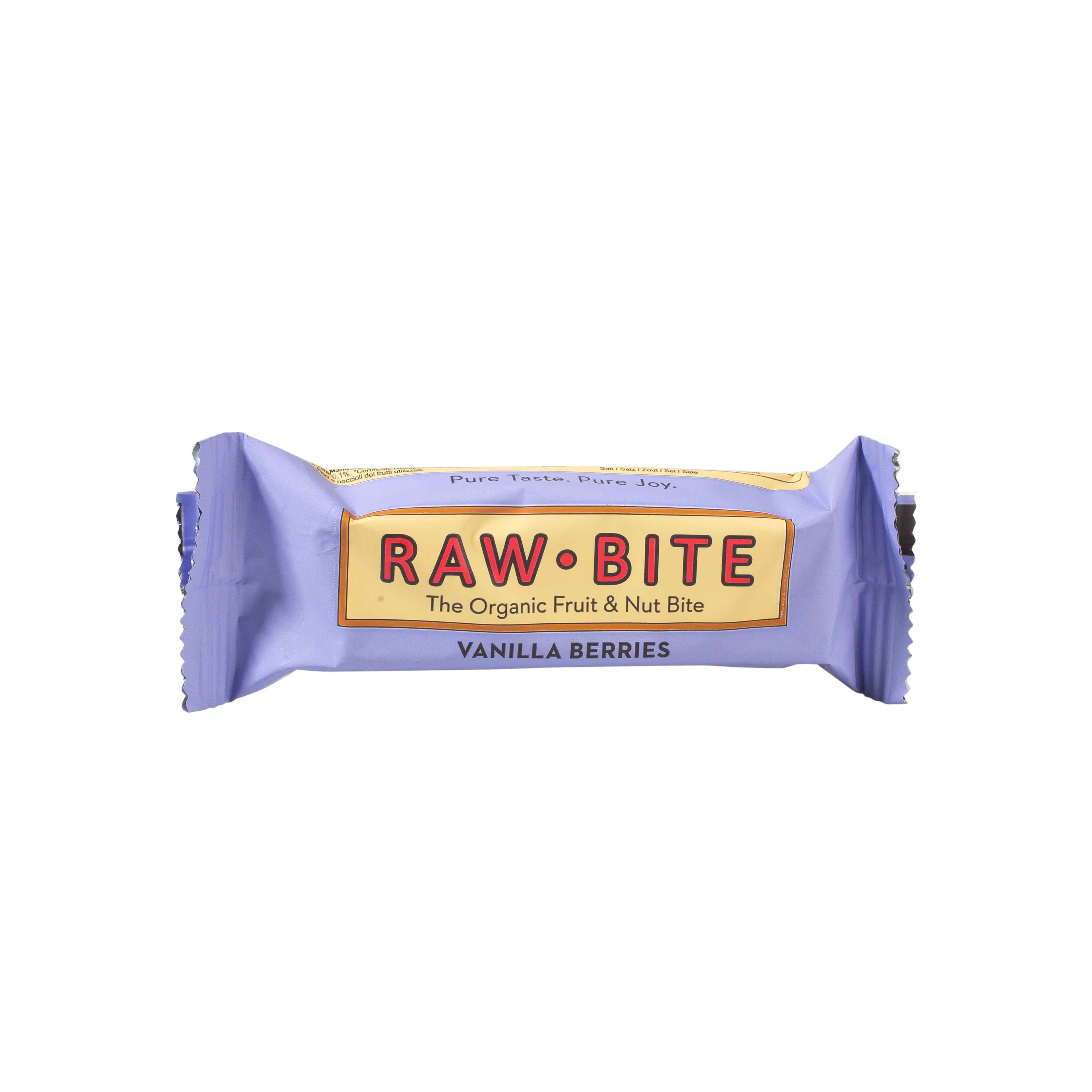 Raw Bite Vanilla Berries 50G – Lets Organic
