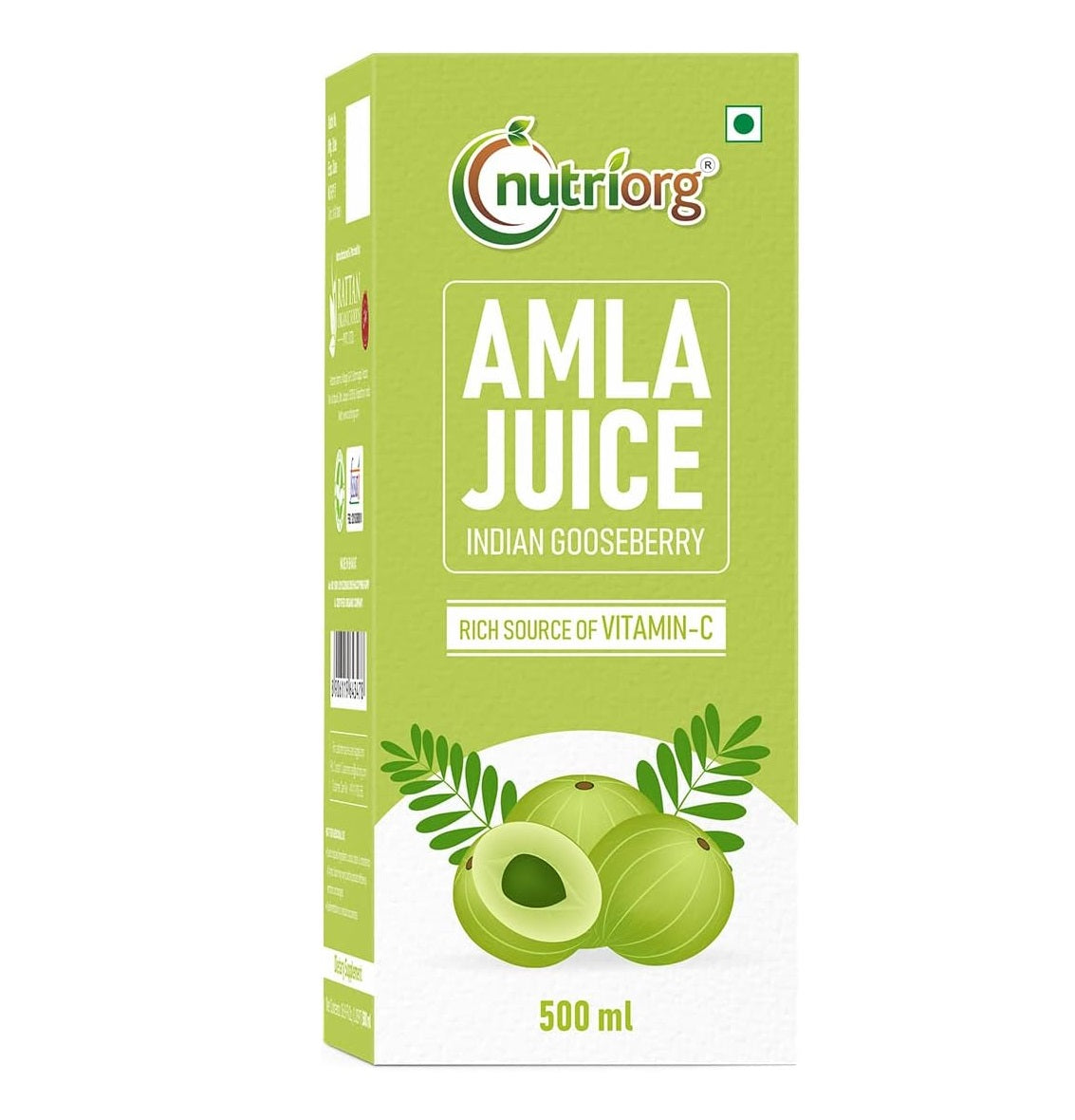 Organic Gooseberry (Amla) Juice 500ml – Lets Organic