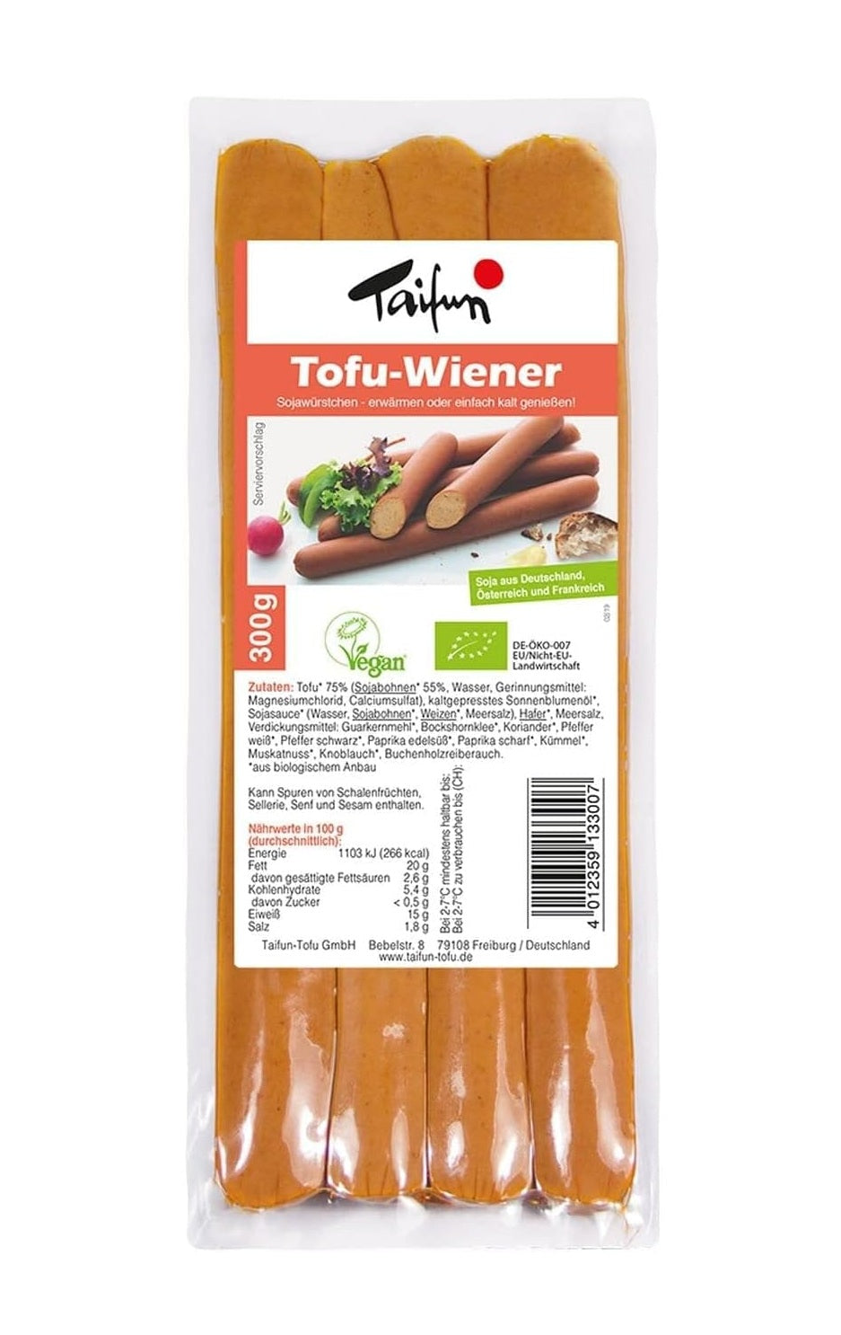 Organic Tofu Wiener Sausages 300g – Lets Organic