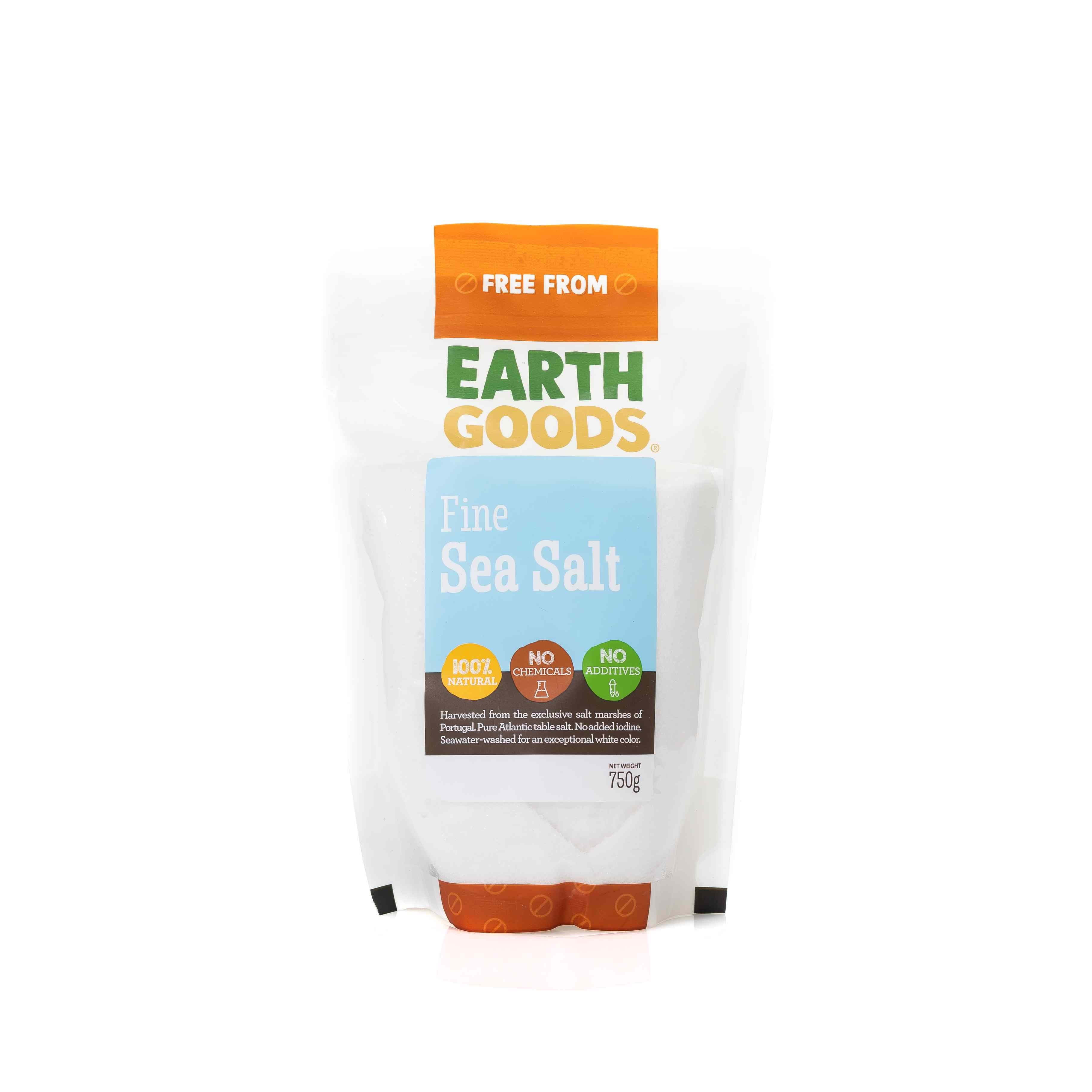 Organic Fine Sea Salt 750g - Lets Organic