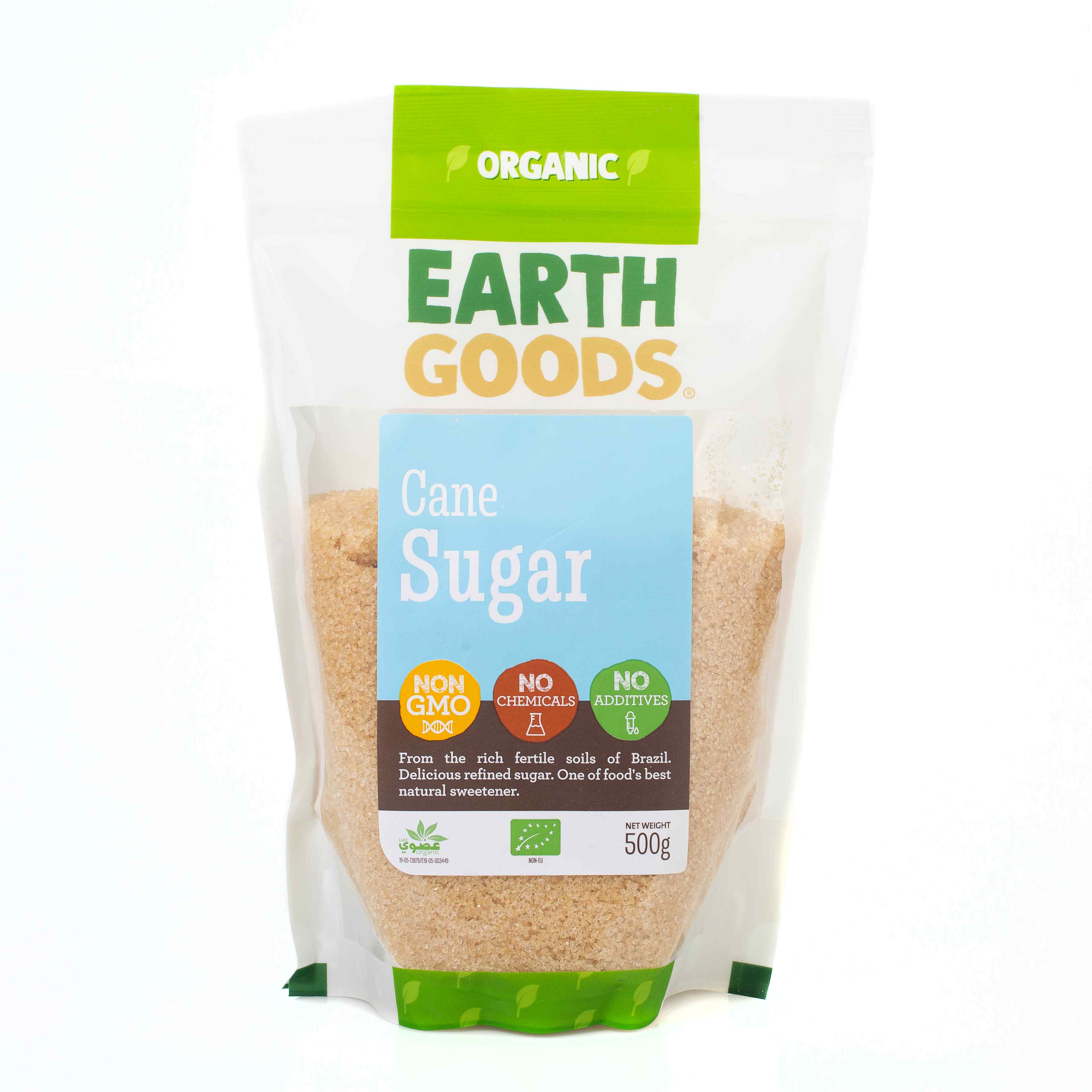 Organic Cane Sugar Refined 500G – Lets Organic