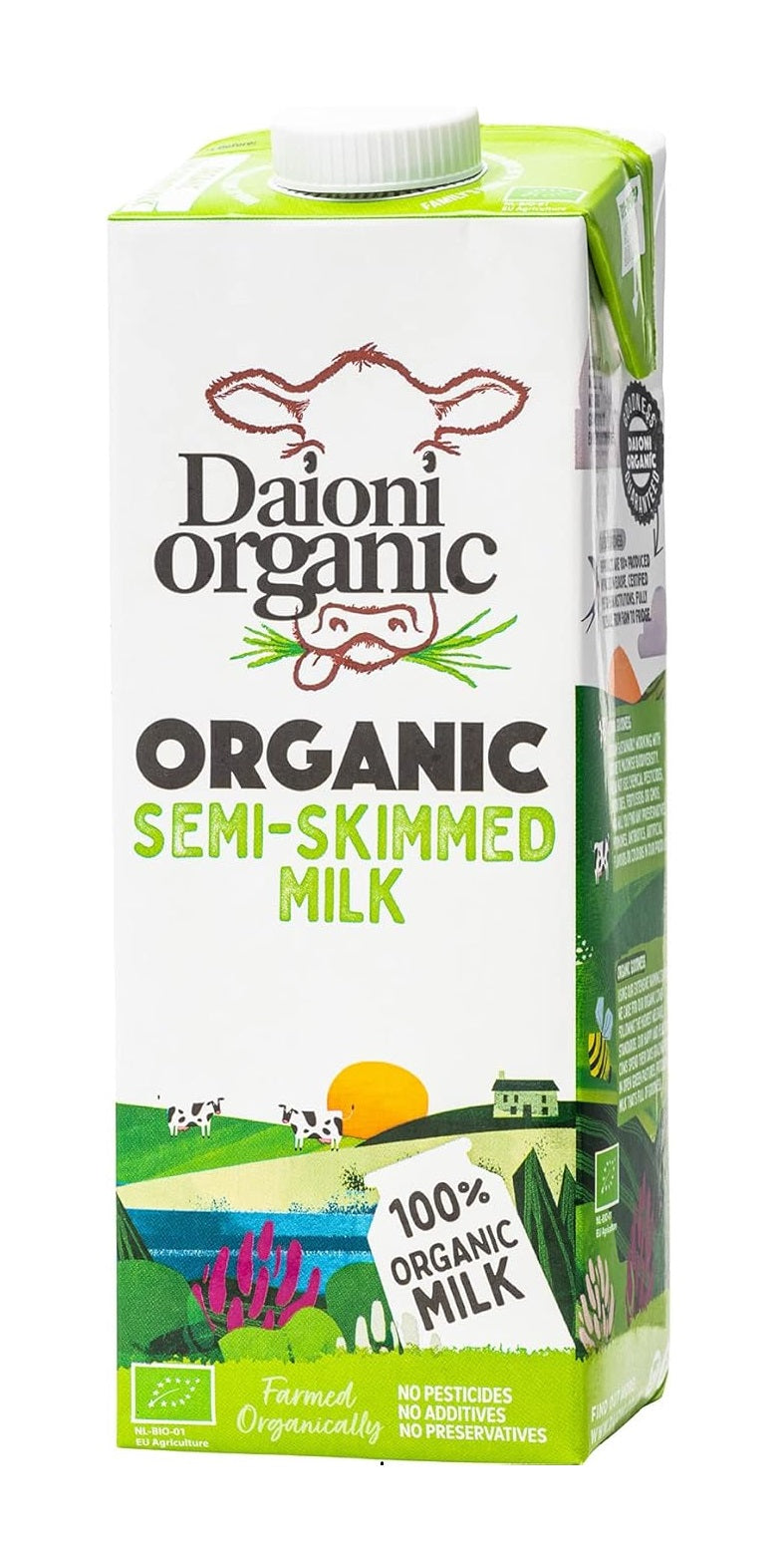 Organic Semi-Skimmed UHT Milk 1L – Lets Organic
