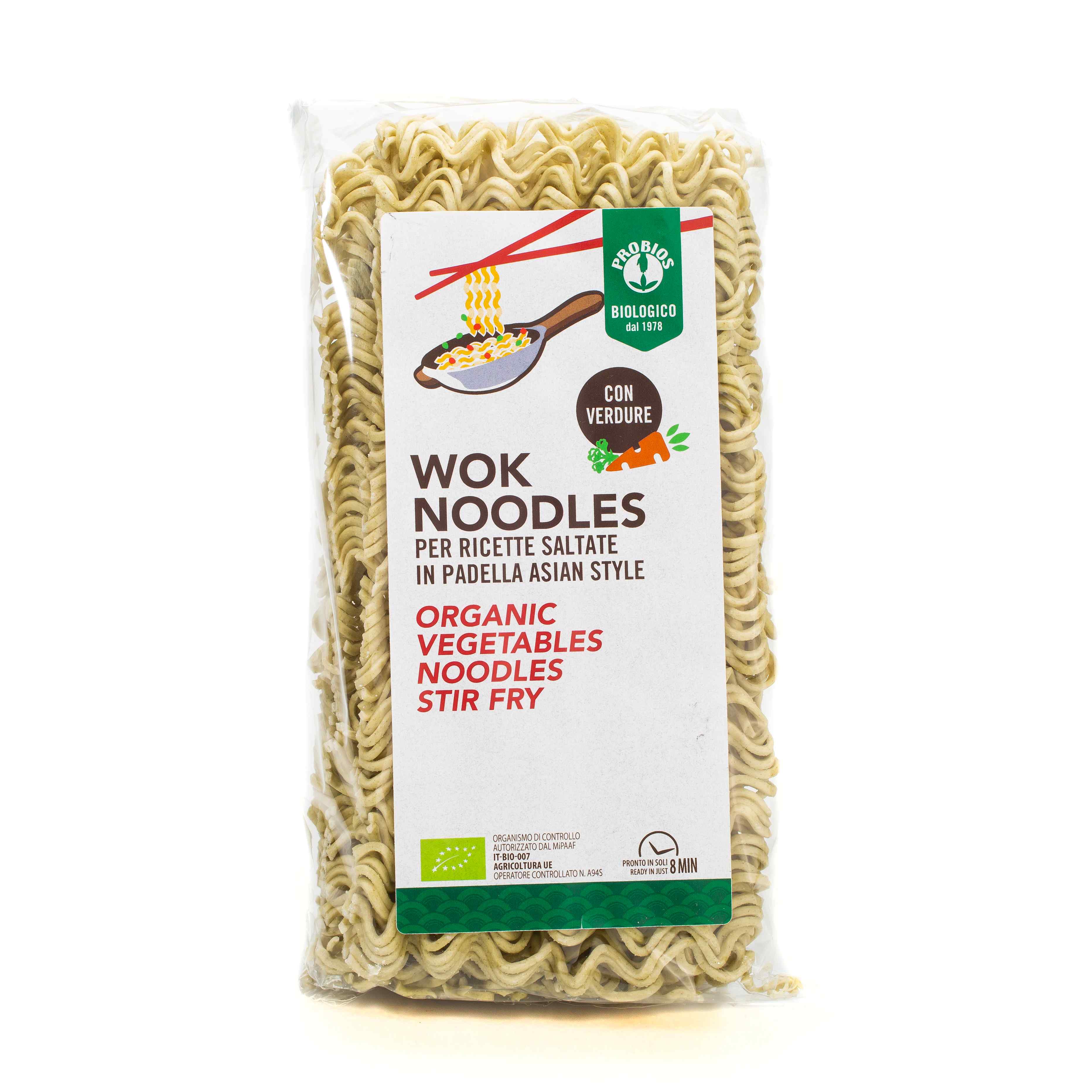 Organic Vegetables Stir Fry Wok Noodles 250G – Lets Organic