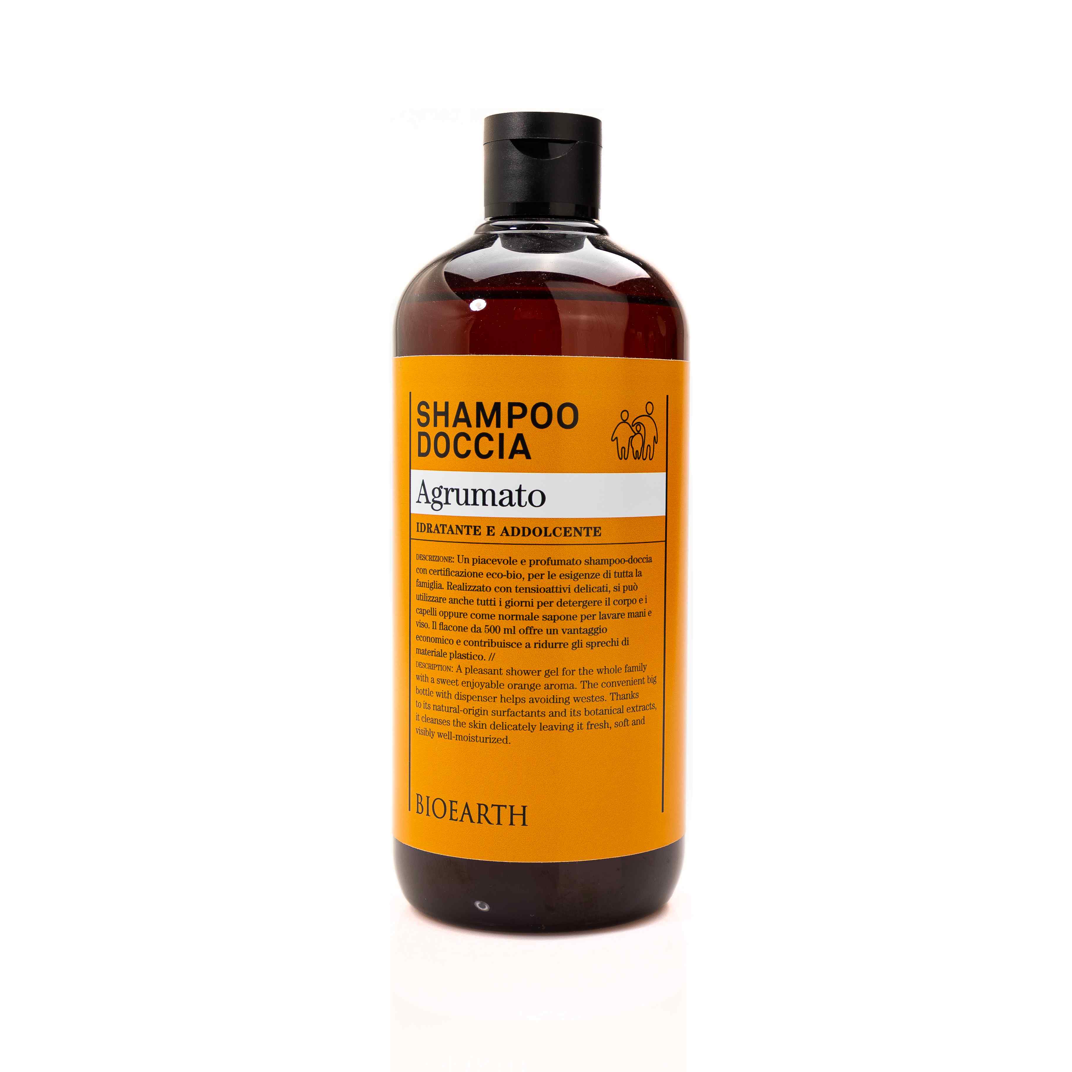 Bioearth Organic Shower Shampoo Argumato 500ml – Lets Organic