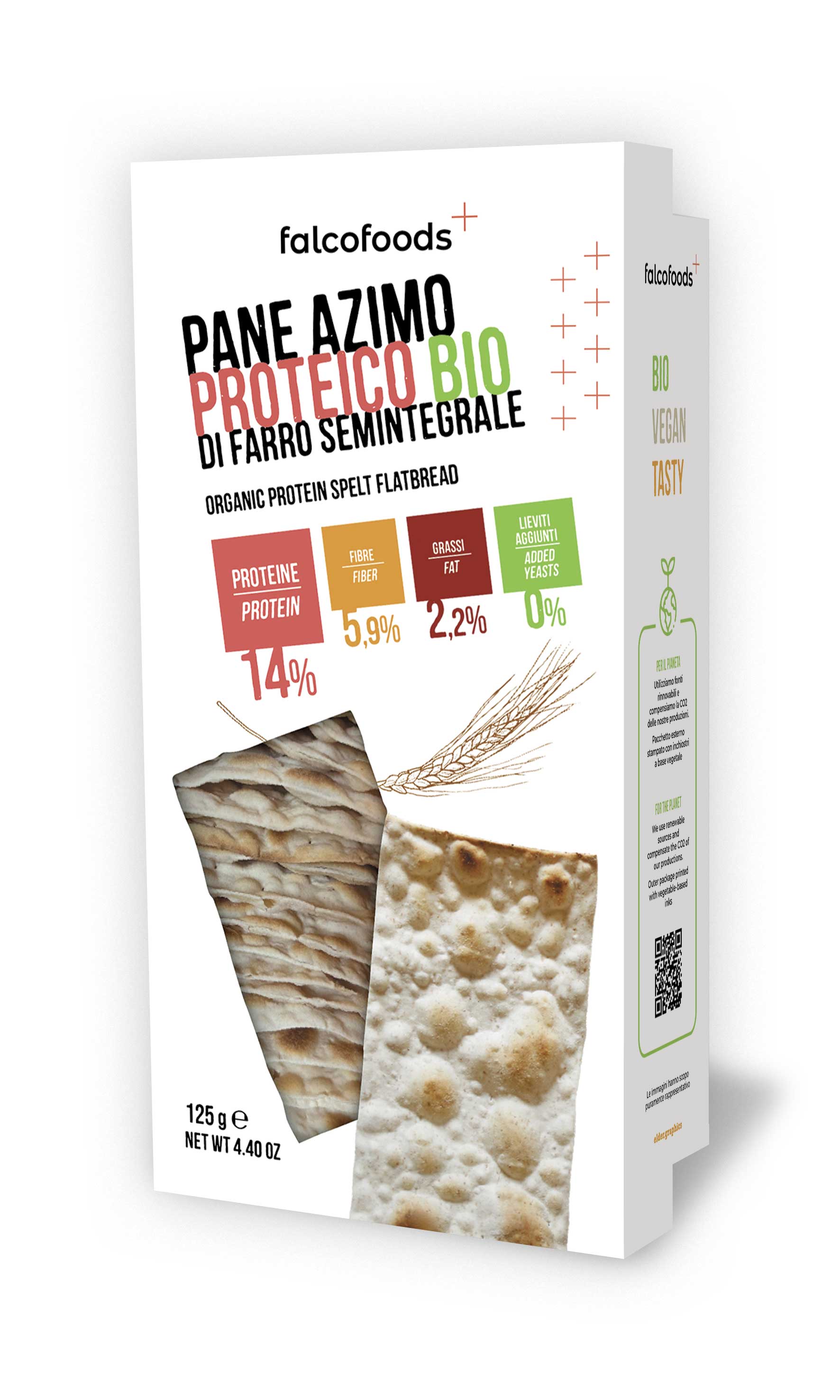 Organic Protein Spelt Flatbread 125g – Lets Organic