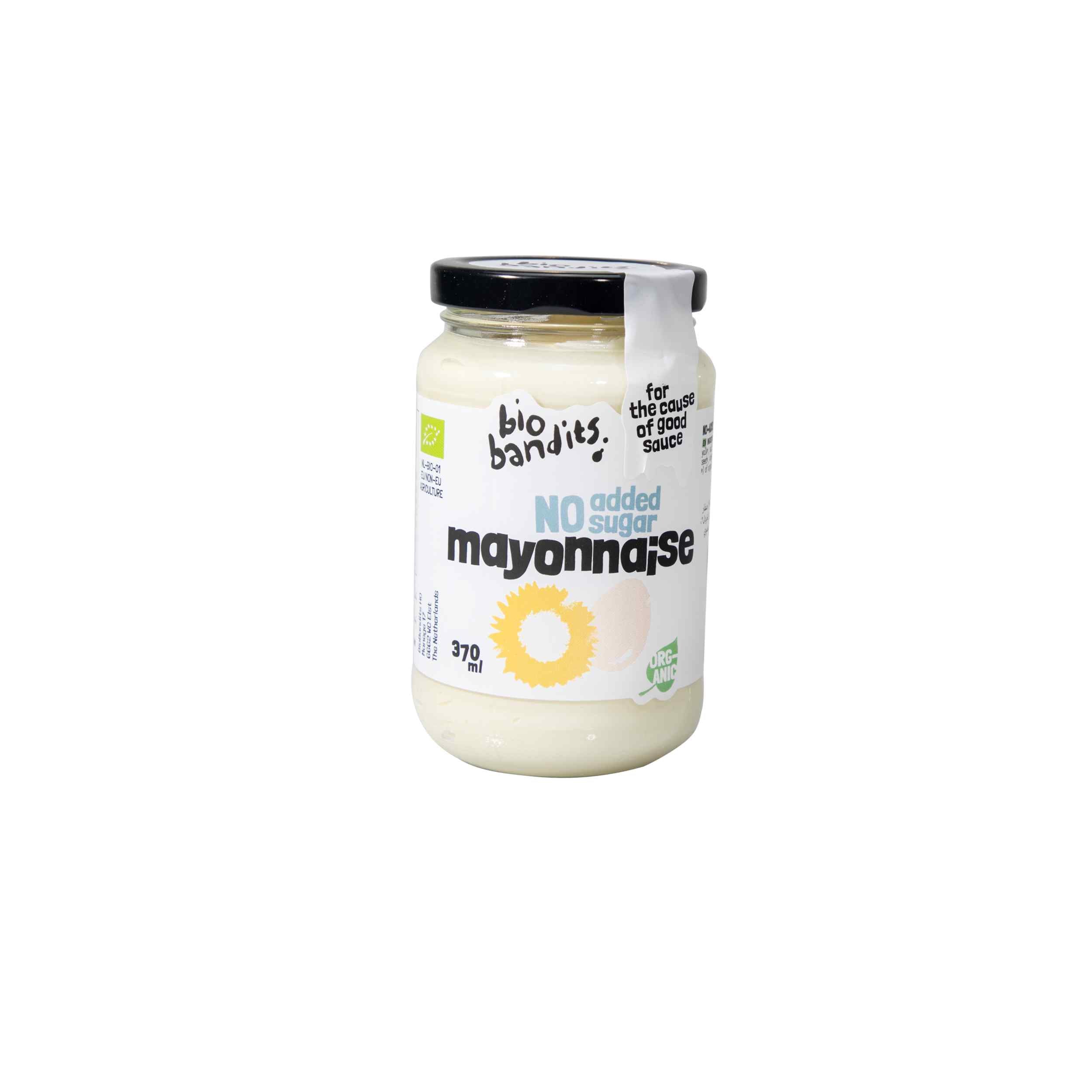 Organic Sugar Free Mayonnaise, 370ml – Lets Organic