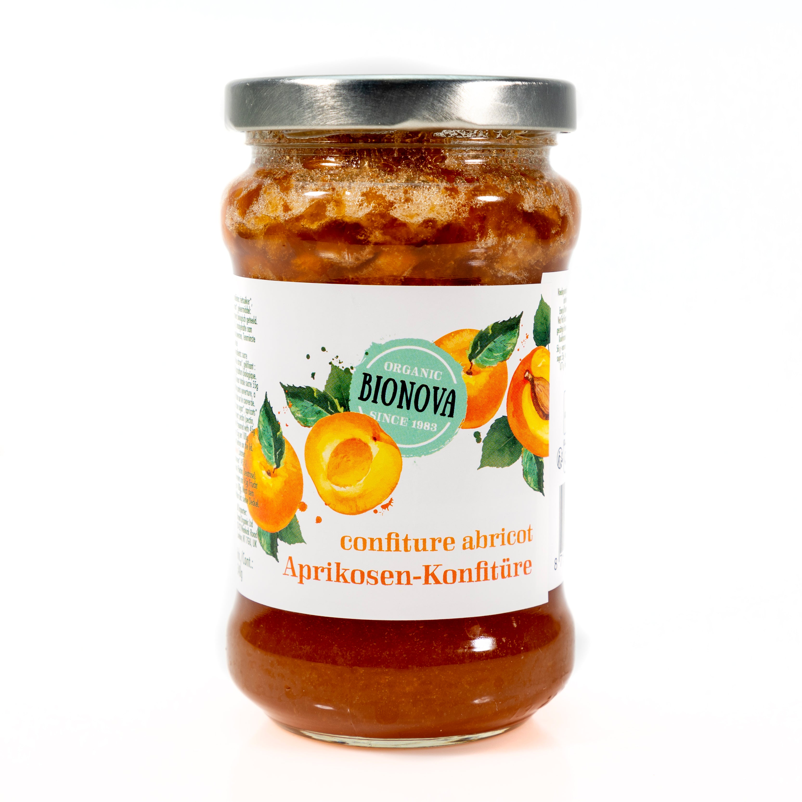 Organic Apricot Jam 340g – Lets Organic