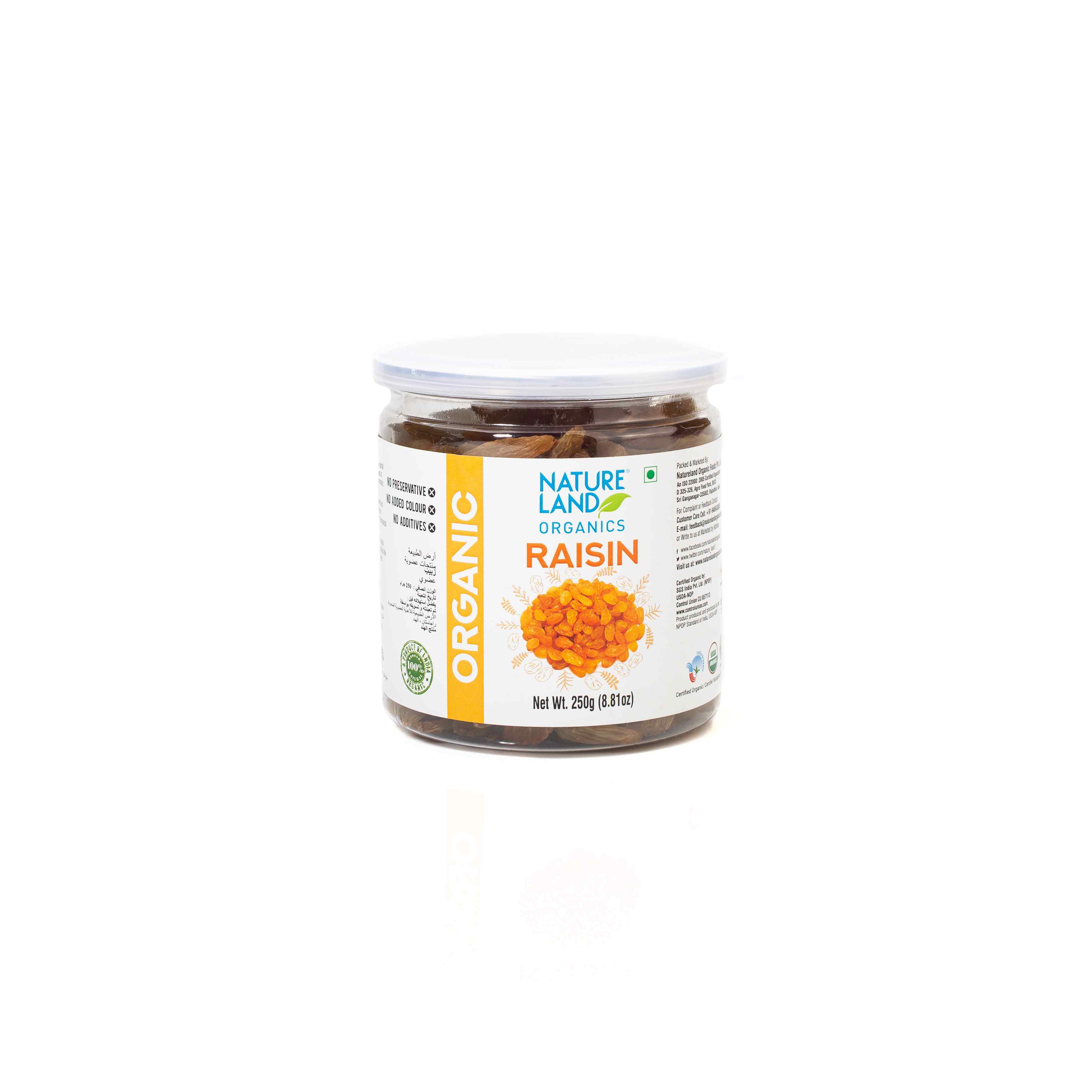 Organic Raisins 250g – Lets Organic