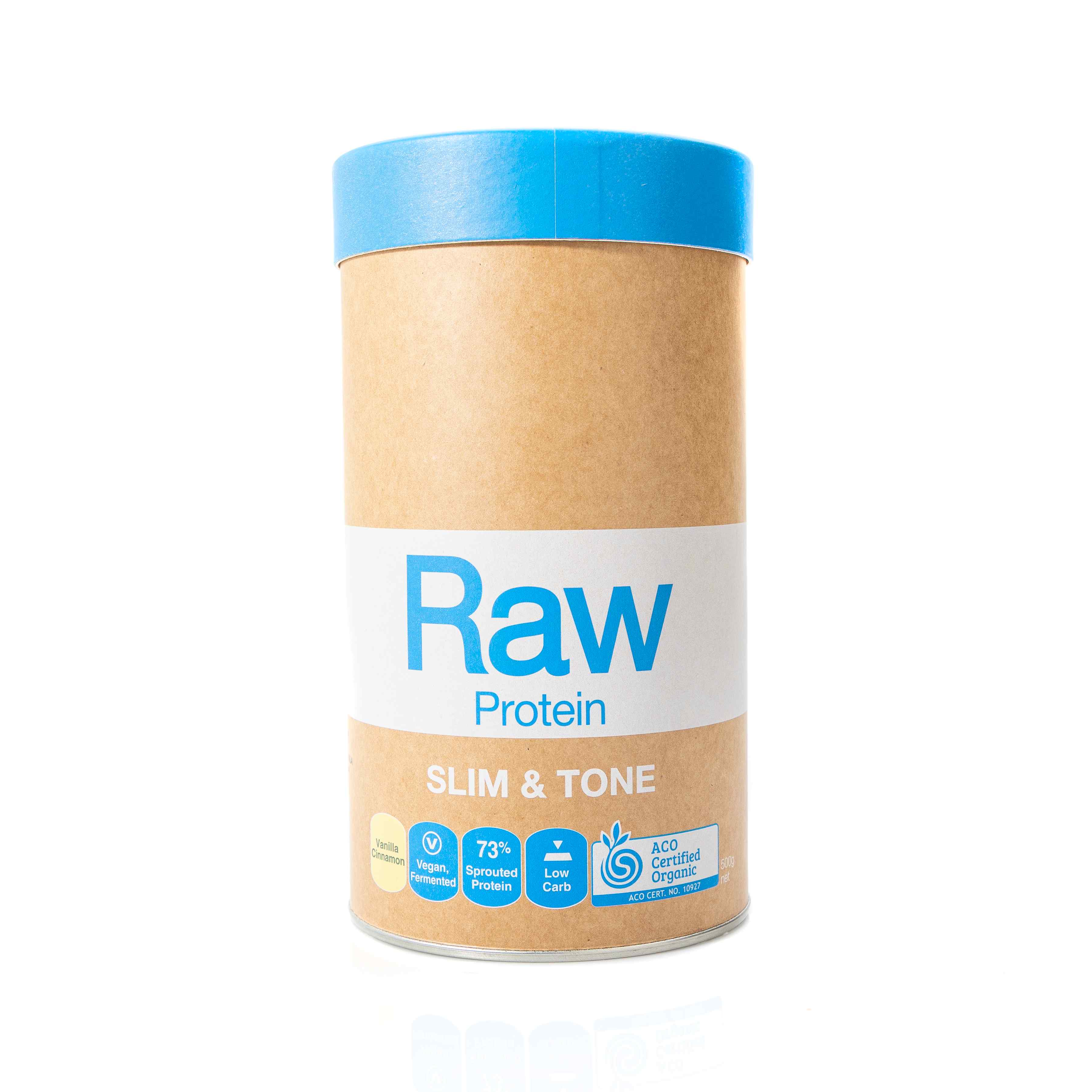 Organic Raw Slim Tone Vanilla Cinnamon 500g – Lets Organic