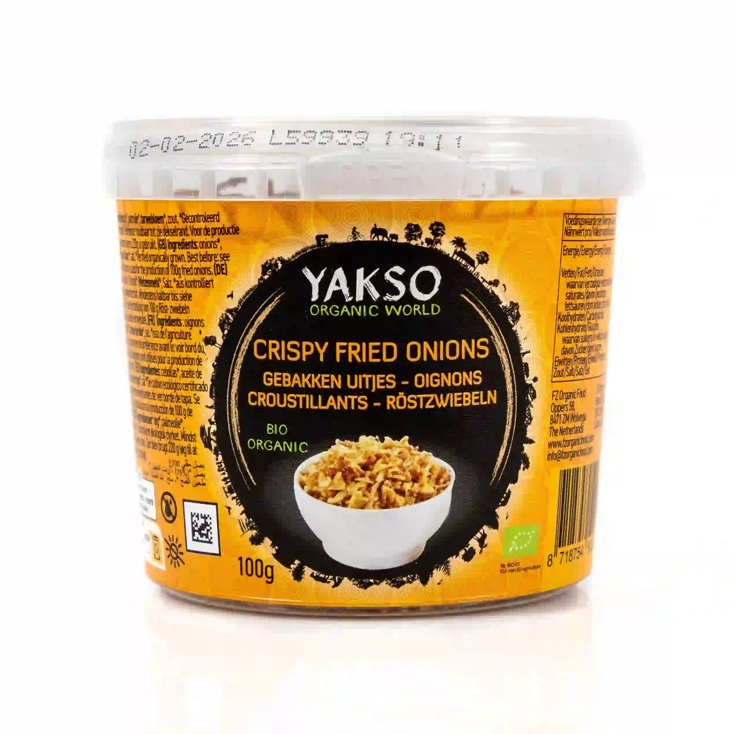 Organic Crispy Onions Bio 100G – Lets Organic