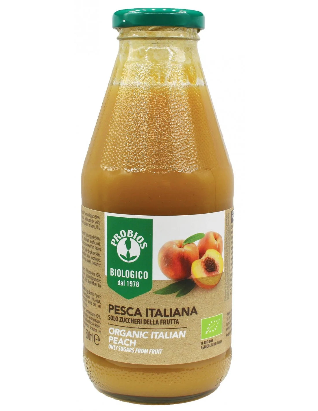 Organic Peach Juice 500ml – Lets Organic