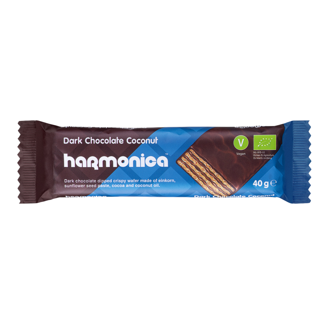 Organic Probiotic Coconut Wafer 45g – Lets Organic