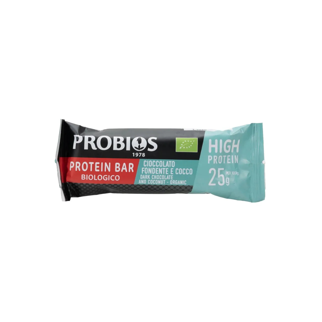 Organic Protein Bar Dark Chocolate And Coconut New 40G – Lets Organic