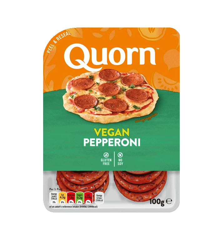 Vegan Pepperoni 100g – Lets Organic