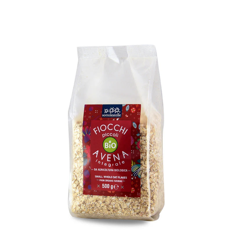Organic Small Flakes of Whole Grain Oats 500g – Lets Organic