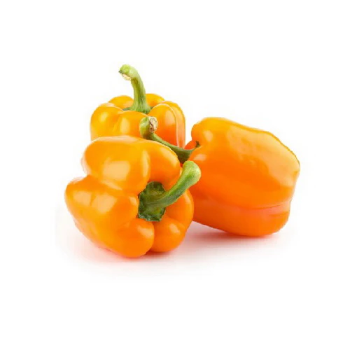 Organic Orange Capsicum – Lets Organic