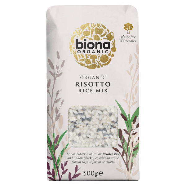 Organic Risotto Rice Mix - Black Venus and White 500g – Lets Organic