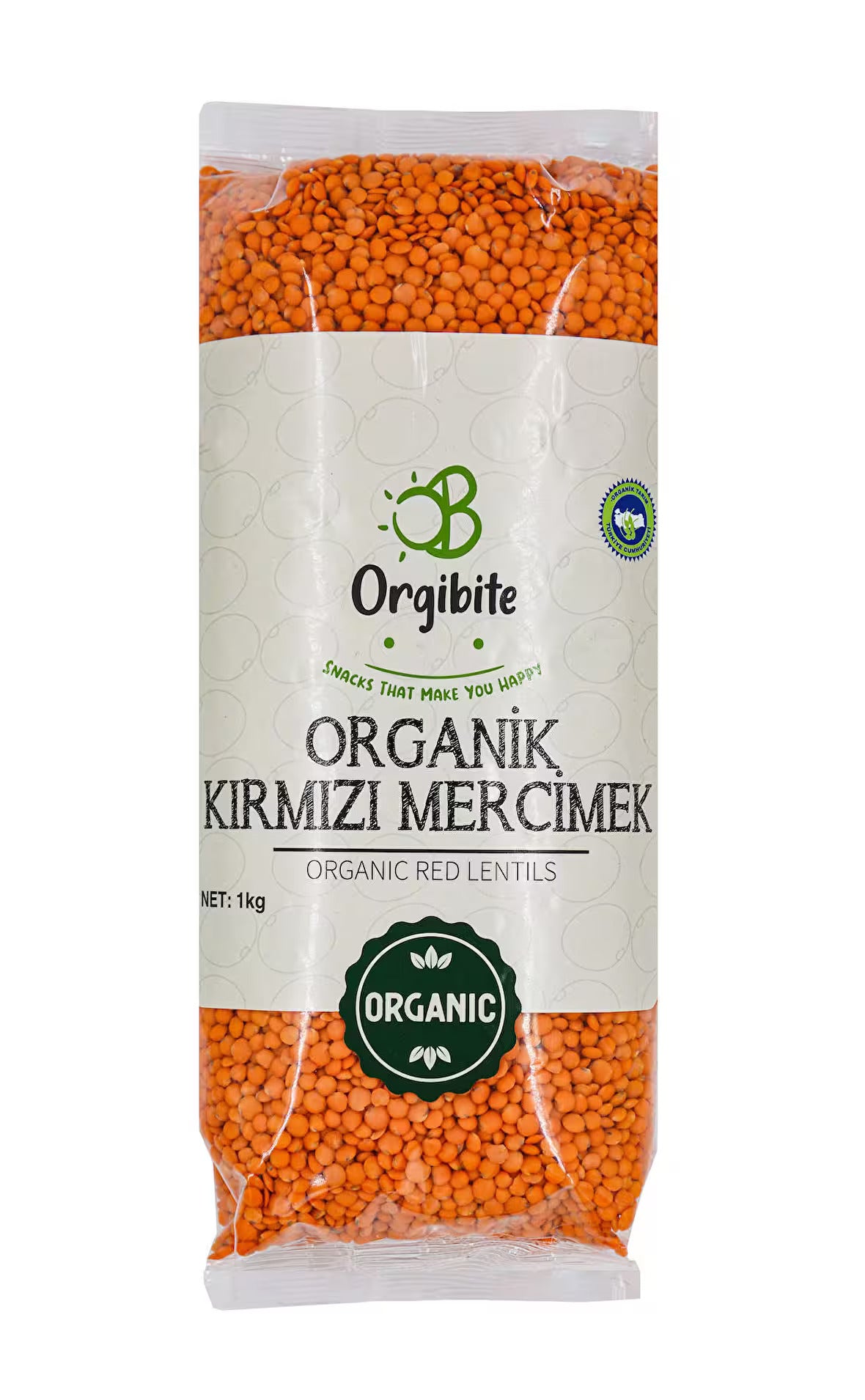 Organic Red Lentils 1kg – Lets Organic