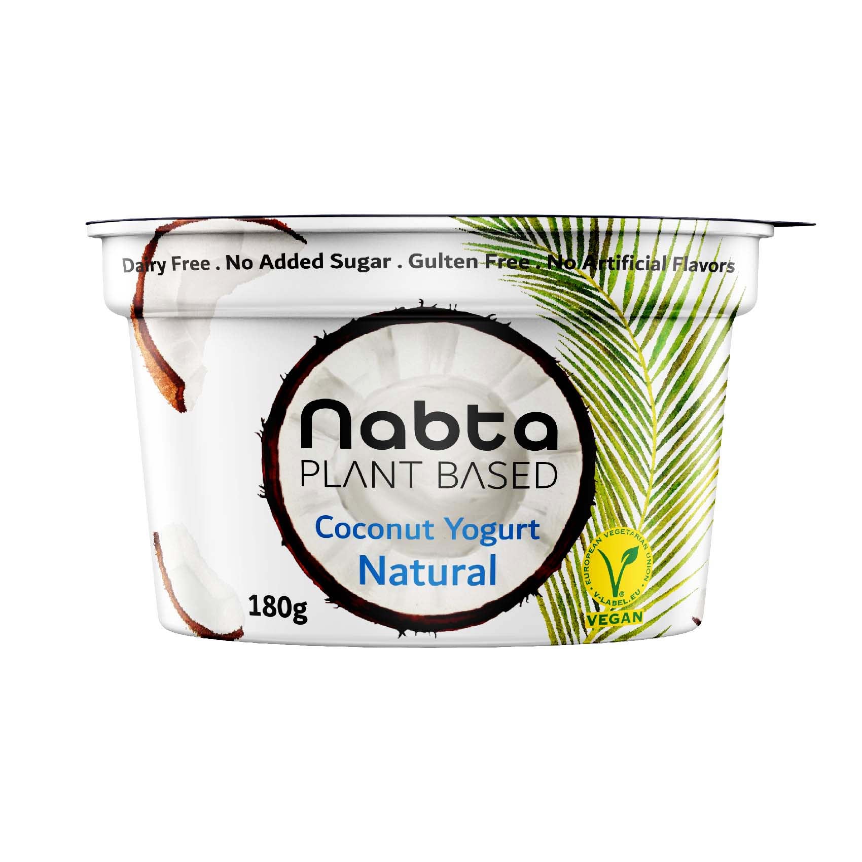 Organic Plant Based Natural Vegan Yogurt 180gm – Lets Organic