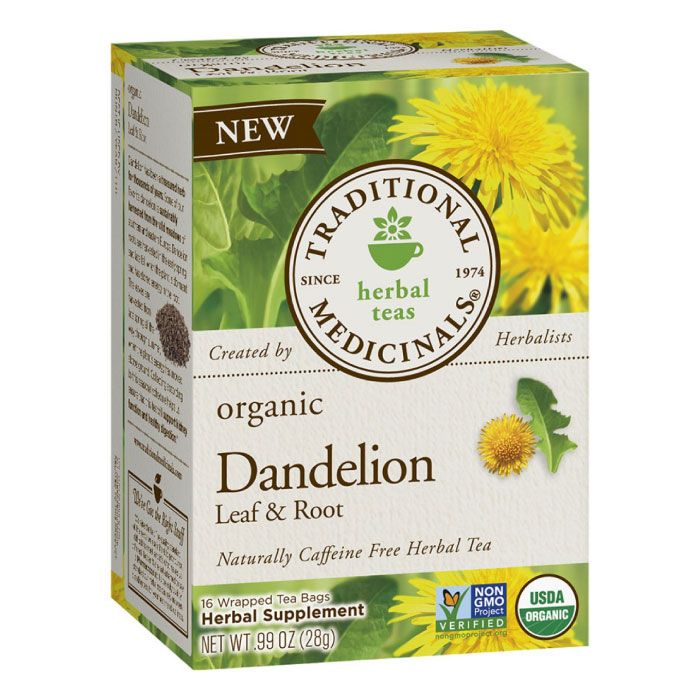 Organic Dandelion Leaf Root 16 Tea Bags Lets Organic
