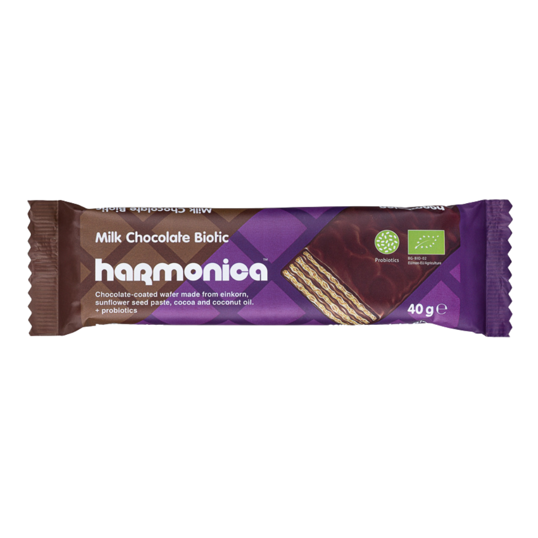 Organic Probiotics Chocolate Wafer 40g – Lets Organic