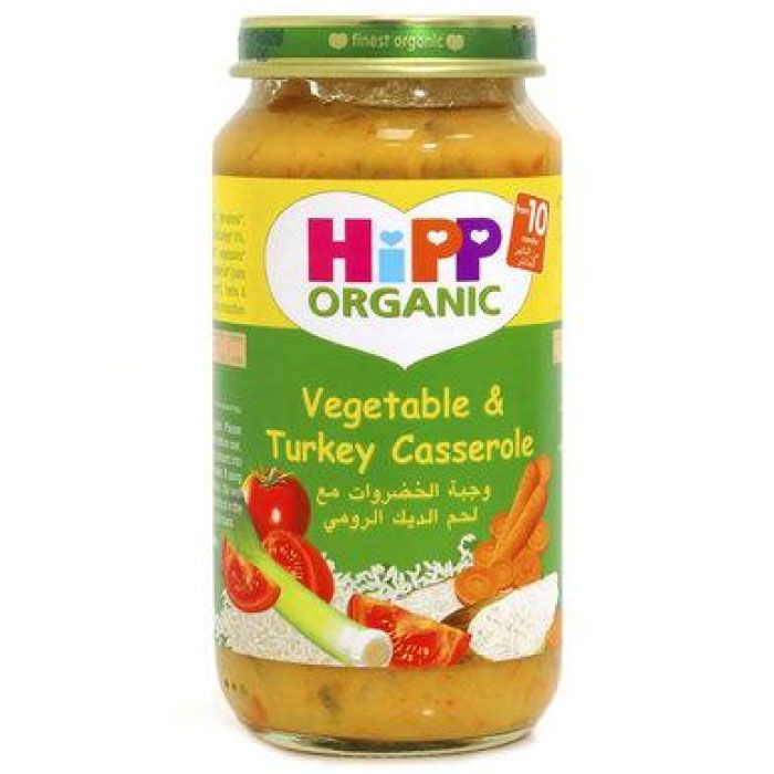Hipp Organic Vegetable & Turkey Casserole 250gm – Lets Organic