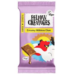 Creamy Milkless Chocolate 70G – Lets Organic