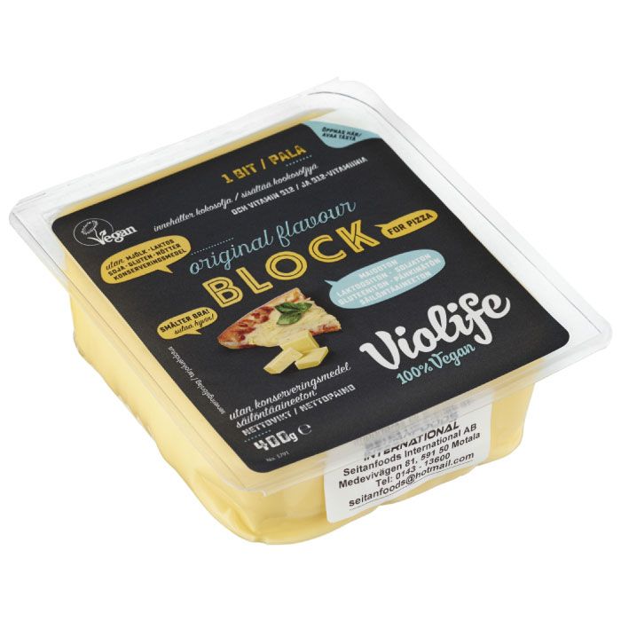 Vegan Original Block Cheese 400g – Lets Organic