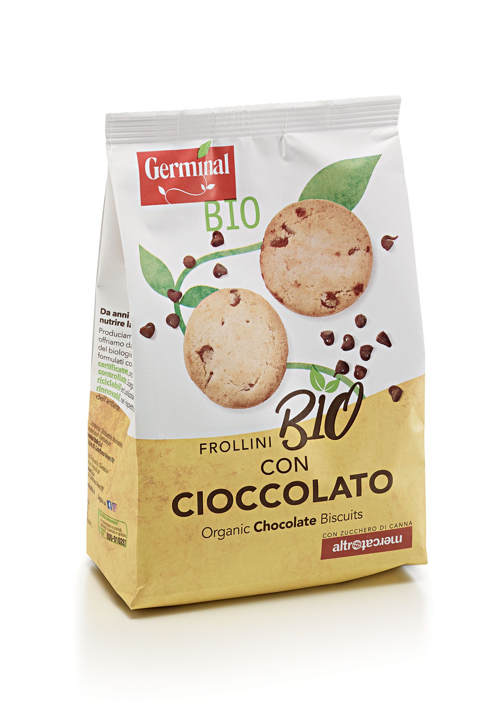 Organic Chocolate Biscuits 275g – Lets Organic