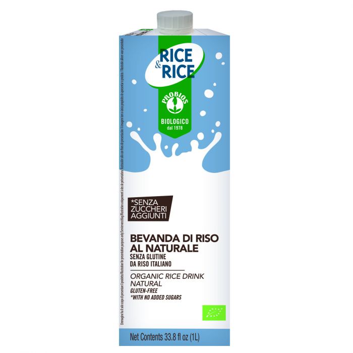 Organic Rice Drink Natural 1L – Lets Organic