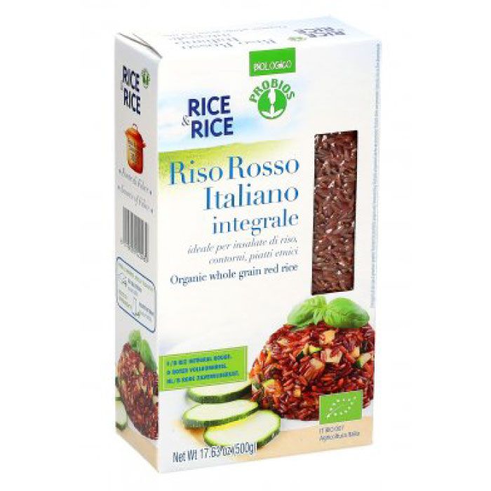 Organic Whole Red Rice 500g – Lets Organic