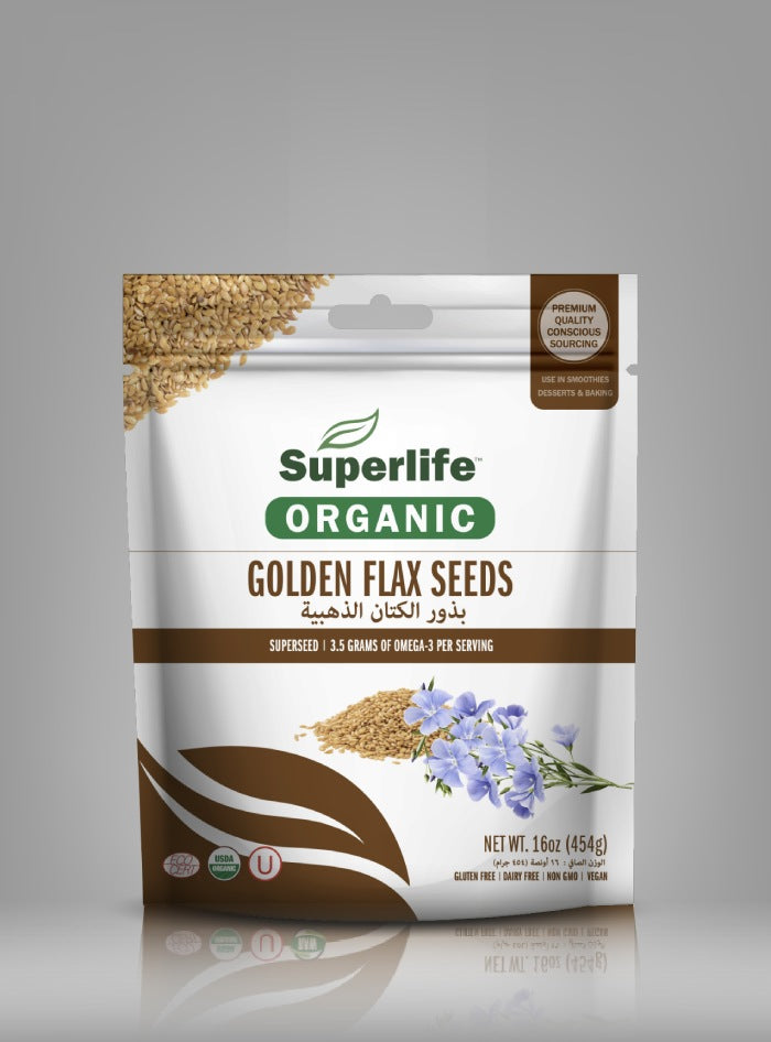 Organic Golden Flex Seeds 454g – Lets Organic